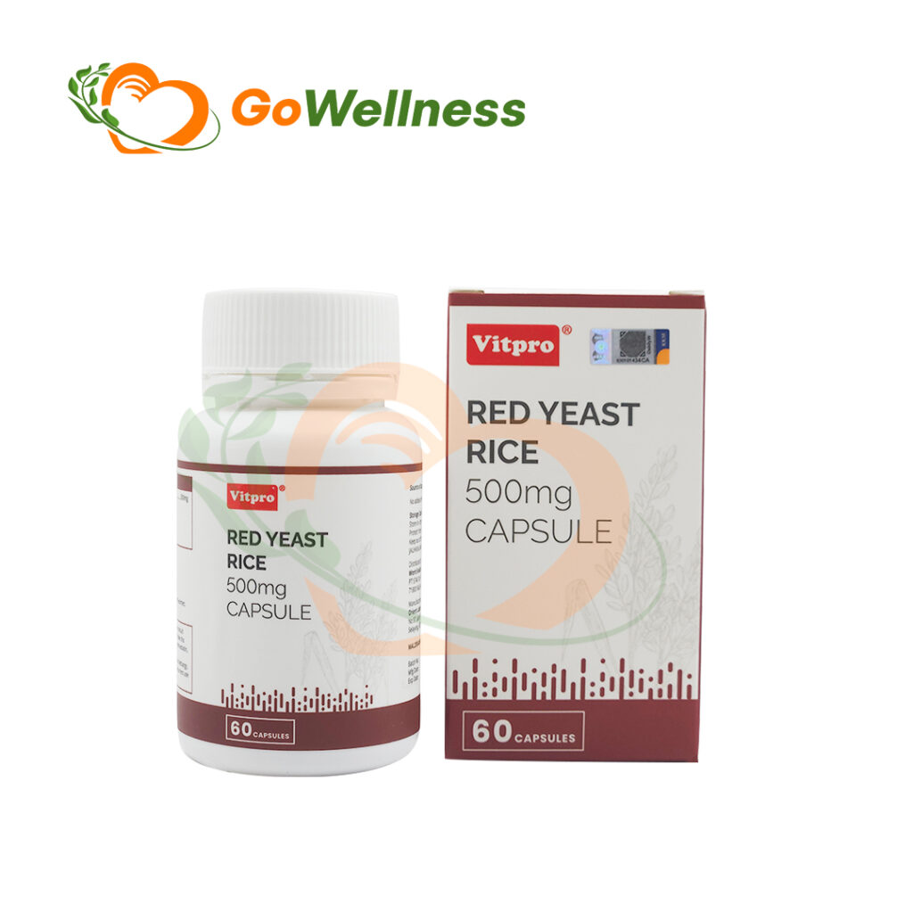 Vitpro Red Yeast Rice Capsule 60's | Lower High Cholesterol