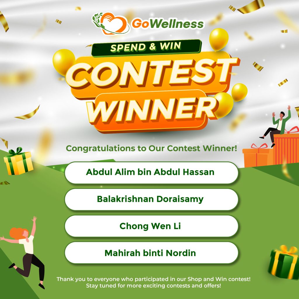 Gowellness Shop & Win Contest - GoWellness